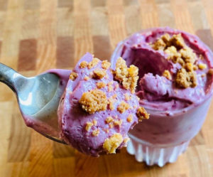 Blackberry Crisp Concrete - Oregon Raspberries & Blackberries