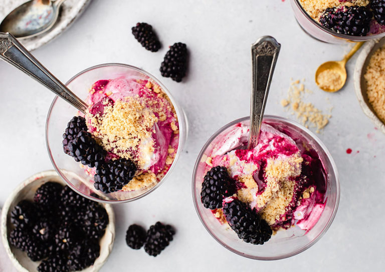 Blackberry Fool - Oregon Raspberries & Blackberries
